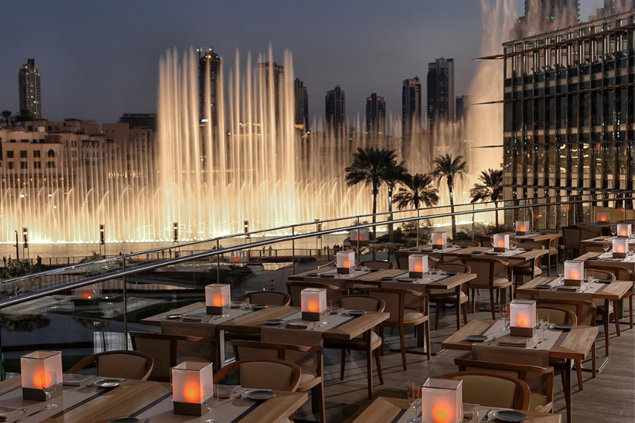 Discover the Best Dubai Fountain Restaurants - Go Wander Dubai